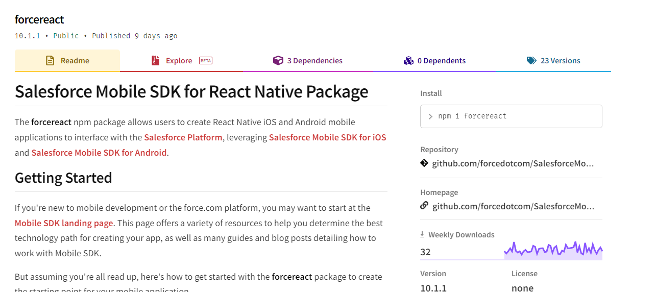 Building React Native Apps With Salesforce Mobile Sdk Tutorial Json Viewer