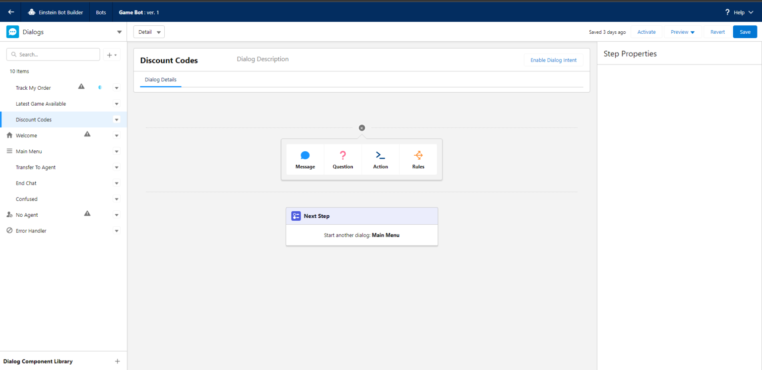 Creating a Salesforce Einstein Bot for Facebook Messenger - TUTORIAL - JSON Viewer
